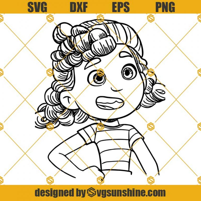 Luca SVG, Luca Pixar SVG, Movie SVG, Disney SVG