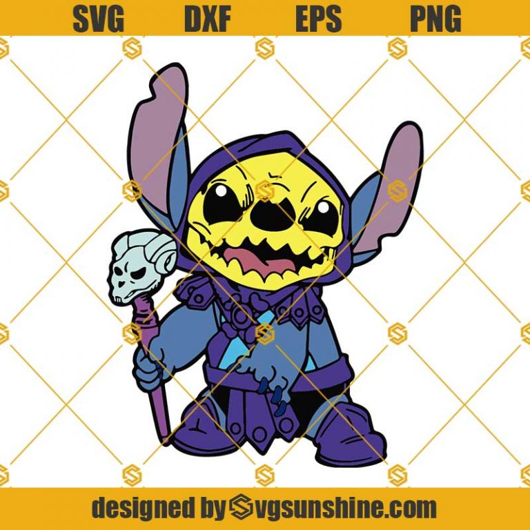 Stitch Skeleton Svg, Stitch Halloween Svg, Stitch Svg