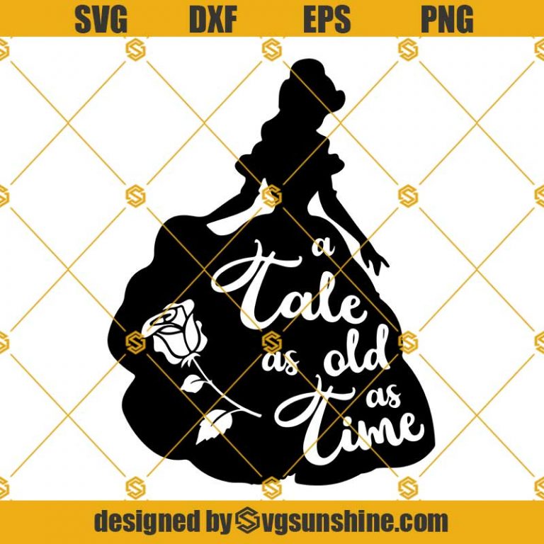 Belle SVG, Beauty And The Beast SVG, Belle Cut file, Belle SVG Cricut ...