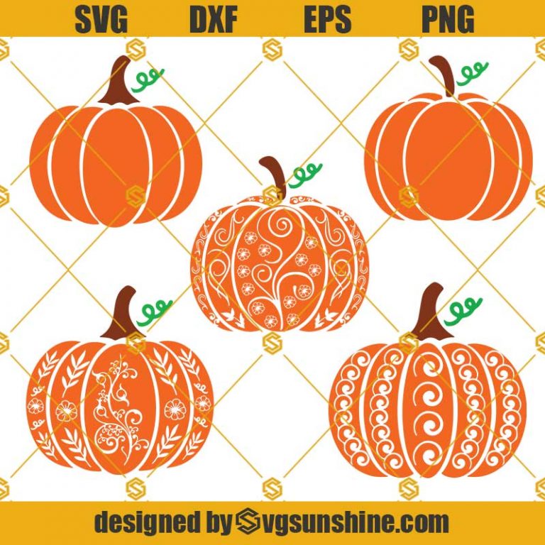 Pumpkins Svg Bundle , Swirly Pumpkin SVG, Pumpkin Clipart