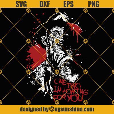 Freddy Krueger SVG, Freddy Krueger Vector, Freddy SVG, Freddy Krueger ...