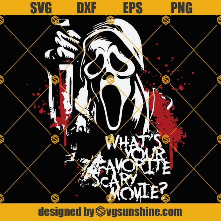 Ghostface Scream SVG, Scream Ghost Face SVG Bundle