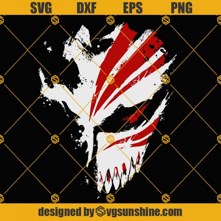 Ichigo Kurosaki SVG, Bleach SVG, Anime SVG PNG DXF EPS