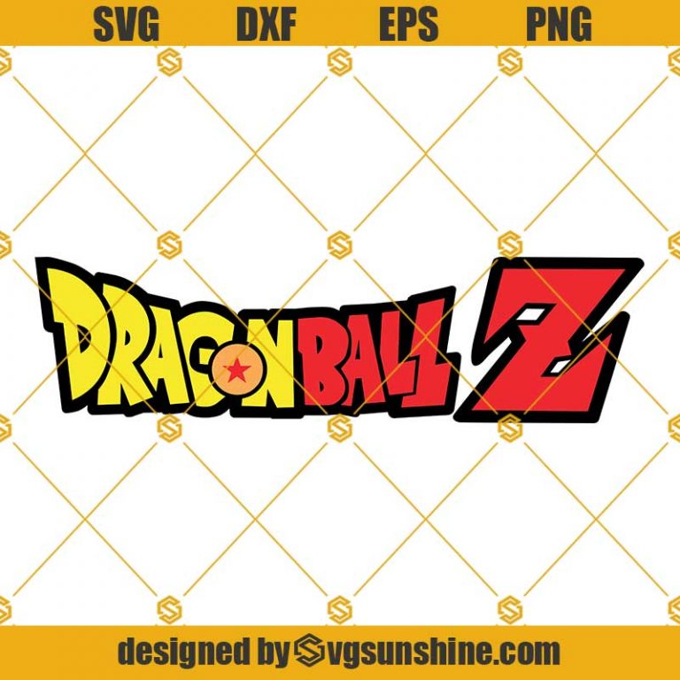 Dragon Ball Z Logo Svg, Dragon Ball Z Cut Files Clipart