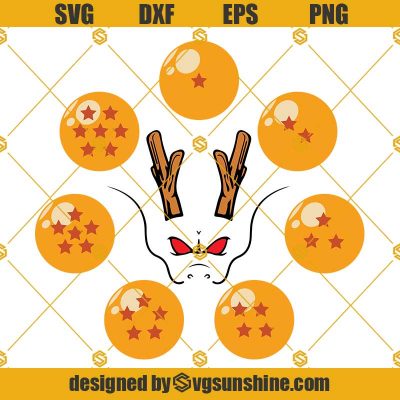 Dragon Ball Z Svg, Shenron Dragon Svg, Goku Svg Png Dxf Eps