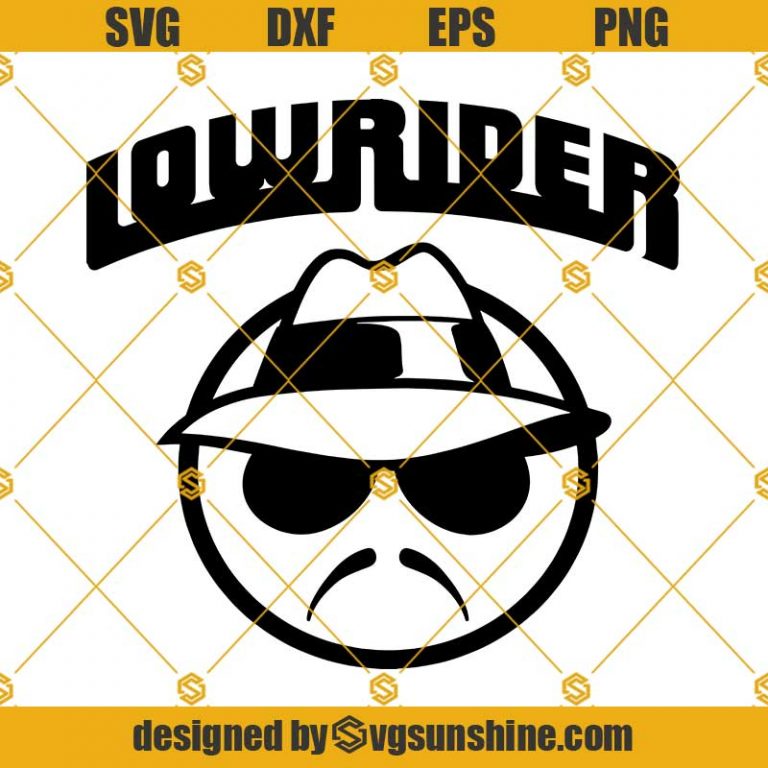 Low Rider Lowrider Logo SVG Cutting Files For The Cricut