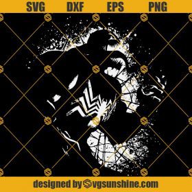 Venom SVG, Venom PNG, Venom DXF EPS Vector Clipart
