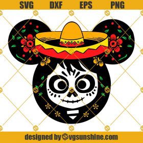 Coco SVG, Coco Poco Loco SVG, Un Poco Loco SVG, Coco Skull SVG ...