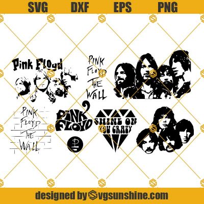 Pink Floyd SVG Bundle Pink Floyd SVG PNG DXF EPS Cut Files Vector ...