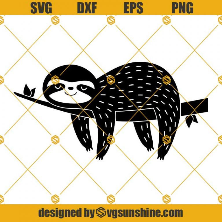The Sloth Face Svg, Sloth Svg, The North Face Svg - Svgsunhine