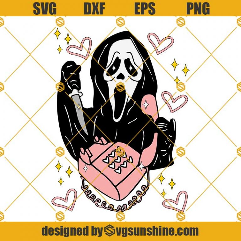 Scream You Hang Up SVG, Ghost Face SVG, Scream Horror Movie SVG, Funny ...