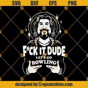 Big Lebowski Svg, The Dude Svg