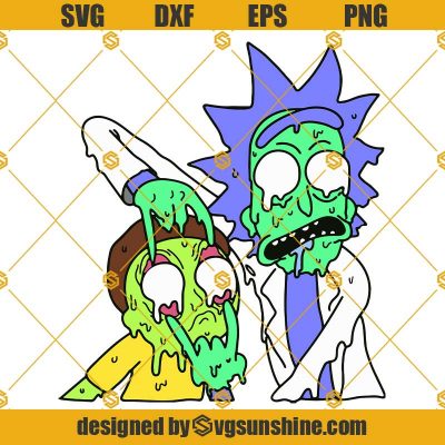Rick And Morty SVG, Rick SVG Morty SVG Vector, Digital File