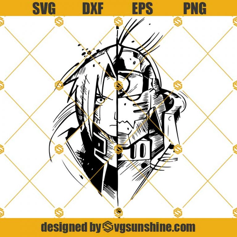 Fullmetal Alchemist Brotherhood SVG, Anime Manga SVG