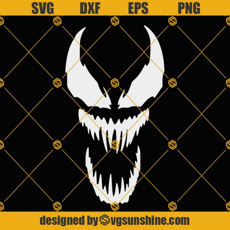 Venom SVG PNG DXF EPS Files For Silhouette,Venom SVG - Sunshine