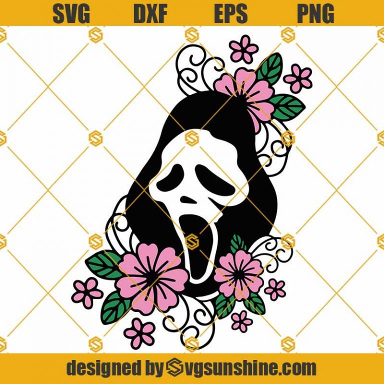 Layered Scream GhostFace SVG, Halloween SVG, Scream Movie SVG, Ghost ...