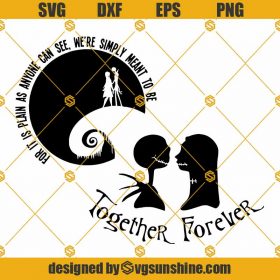 Jack And Sally SVG Bundle, Nightmare Before Christmas SVG, Disney ...