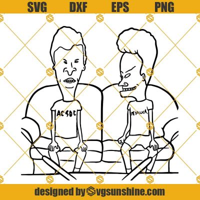 Cornholio Svg, Beavis Svg, Butt head Svg