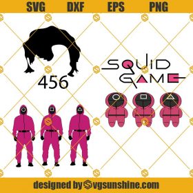 Squid Game Movie SVG Bundle, Squid Game Digital File, Squid Game SVG ...