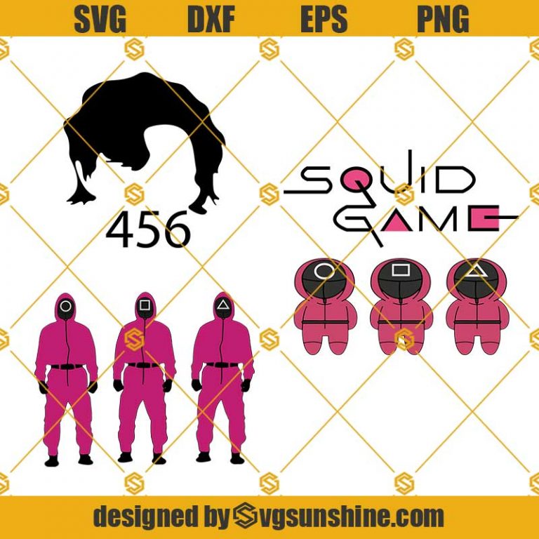 Squid Game Movie SVG Bundle, Squid Game Digital File, Squid Game SVG ...