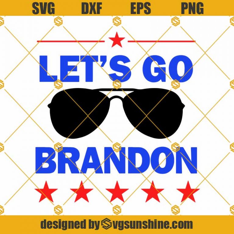 Let's Go Brandon FJB SVG, Brandon Silhouette SVG Cut Files, Digital ...