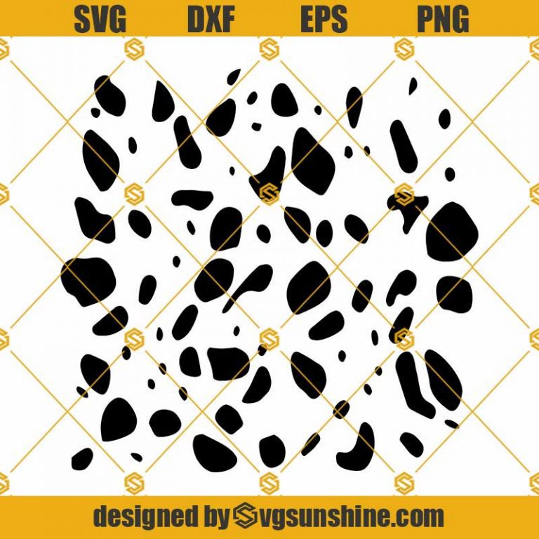 Dalmatian Spots SVG, Dalmatian Spots Pattern SVG, Dalmatian Spots ...