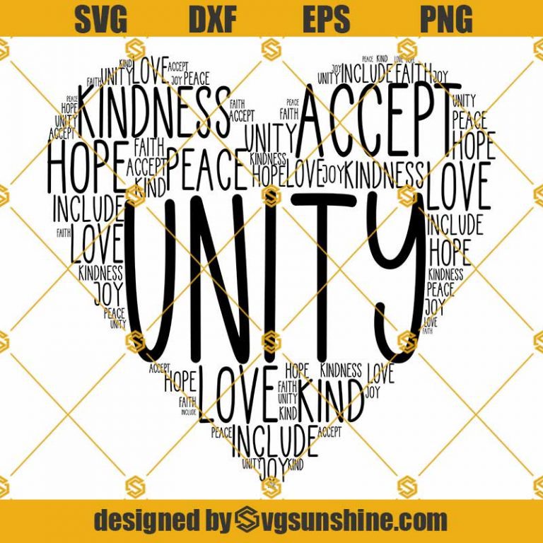 Unity Day SVG, Orange Kids 2021 Anti Bullying Love Sign Language SVG ...