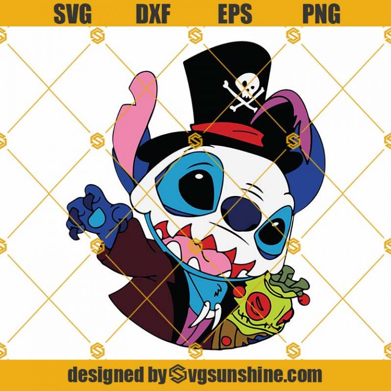 Stitch Chucky SVG, Stitch Halloween SVG, Chucky Good Guy SVG PNG DXF EPS
