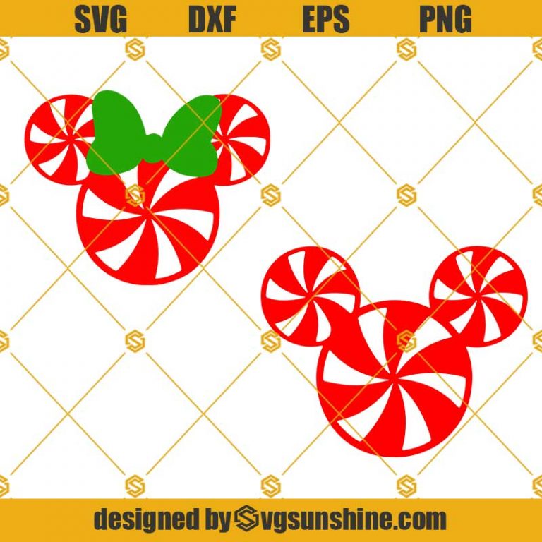 Disney Christmas SVG, Peppermint Mickey SVG, Mickeys Very Merry ...