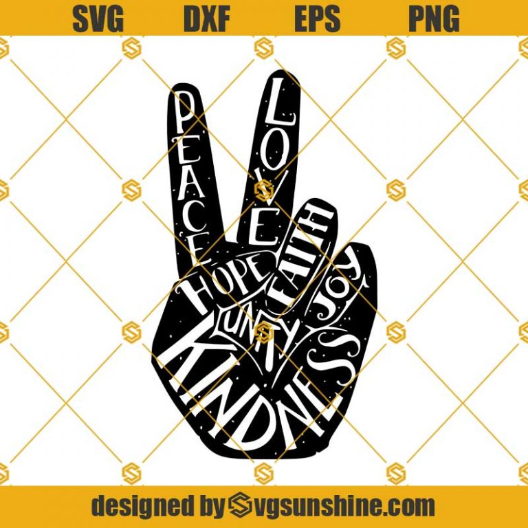 Peace Love Hope Unity Faith Joy Namasta Svg, Faith Svg, Hope Svg, Peace ...