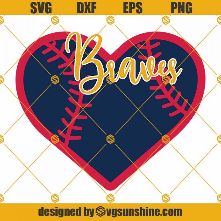 Braves SVG, Braves Baseball SVG, Atlanta Braves SVG