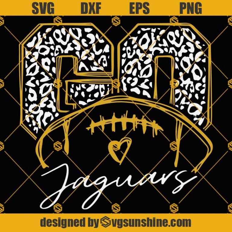 Go Jaguars SVG, Football SVG, Go Jaguars Leopard SVG, Jacksonville ...