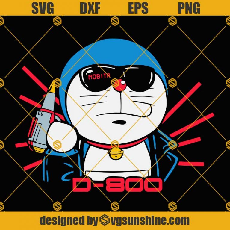 Doraemon SVG, Doraemon Vector Clipart, Doraemon PNG DXF EPS Cut Files ...
