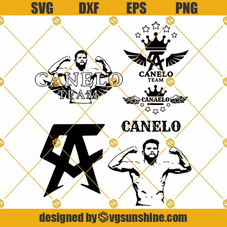 Canelo SVG Bundle, Canelo Team SVG, Canelo Logo SVG, Canelo Alvarez SVG ...