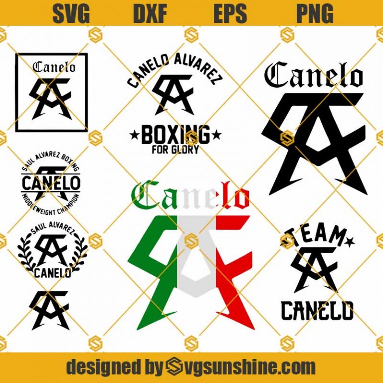 Team Canelo SVG Bundle, Canelo Logo SVG, Canelo Alvarez SVG, Canelo SVG ...