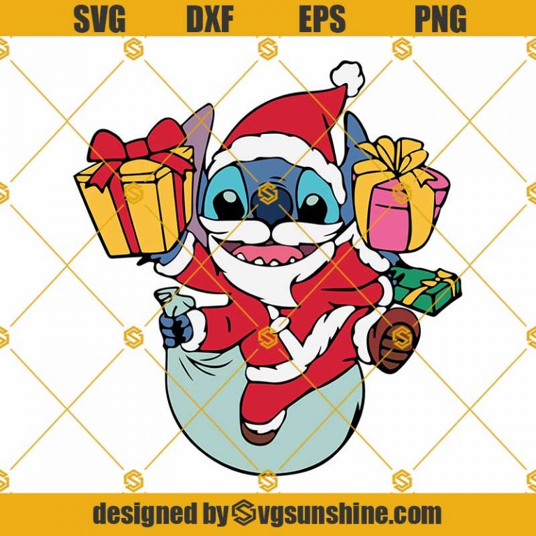 Stitch Elf SVG, Chrsitmas Elf Stitch SVG PNG DXF EPS