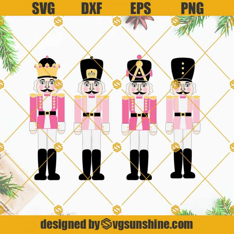 Pink Nutcracker SVG Bundle, Nutcracker SVG, Nutcracker Toy Soldier SVG ...