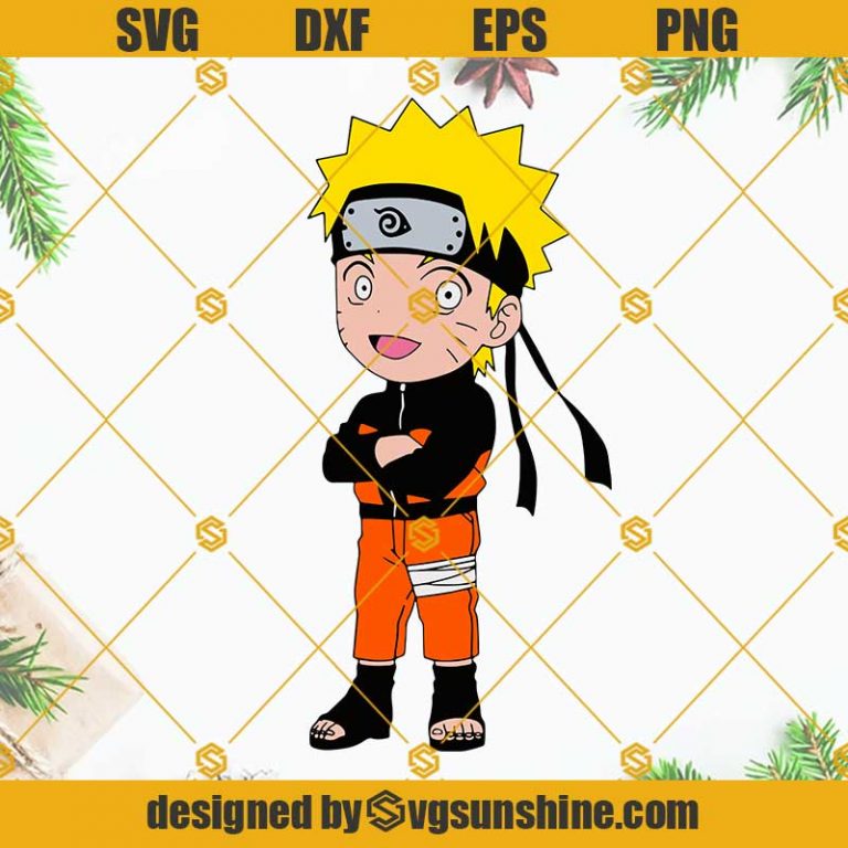 Naruto SVG PNG DXF EPS Cut Files For Cricut Silhouette