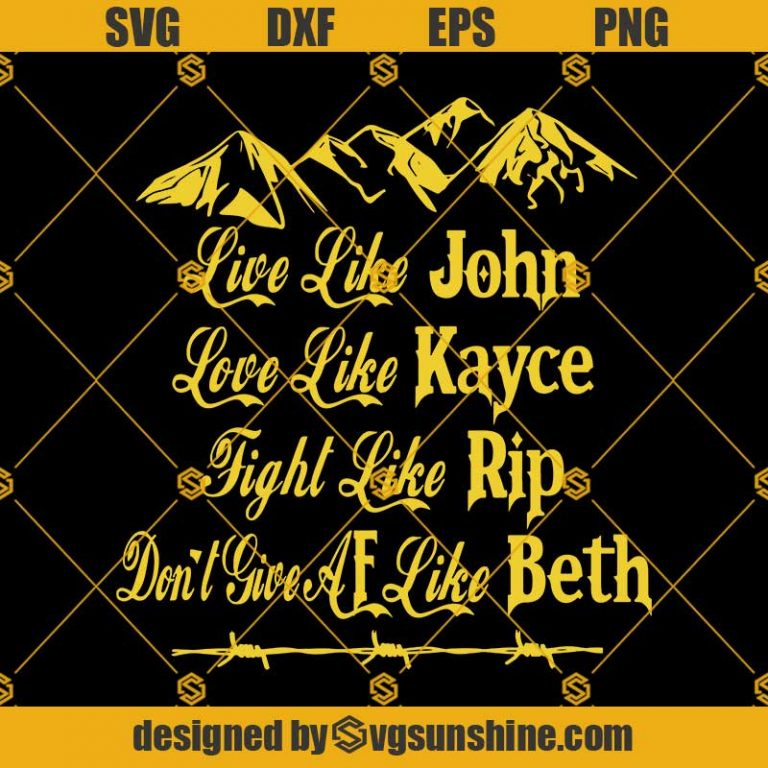 Dutton Rip 24 SVG, We'll Take It To The Train Station SVG, Dutton Rip ...