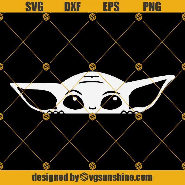 Baby Yoda SVG Grogu SVG Mandalorian SVG Star Wars SVG Cut File Cricut