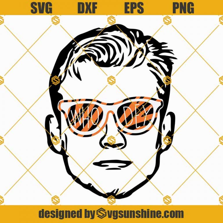 Joe Burrow SVG PNG, Burrow SVG, Cincinnati Bengals SVG, Joe Burrow ...
