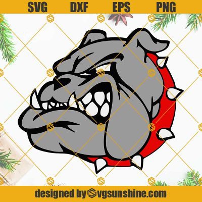 Bulldog SVG PNG DXF EPS Vector Clipart, Georgia Bulldogs SVG