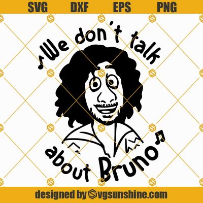 Disney Encanto Bruno SVG, We Don't Talk About Bruno SVG, Bruno SVG