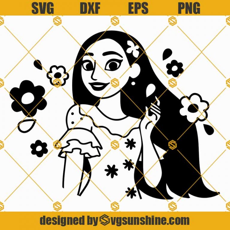 Disney Encanto Mirabel And Isabela SVG PNG DXF EPS Vector Clipart