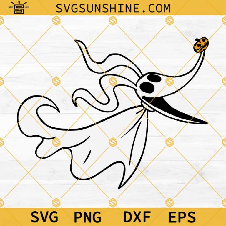 Zero Nightmare Before Christmas Svg, Zero Svg, Halloween Svg, Zero The ...