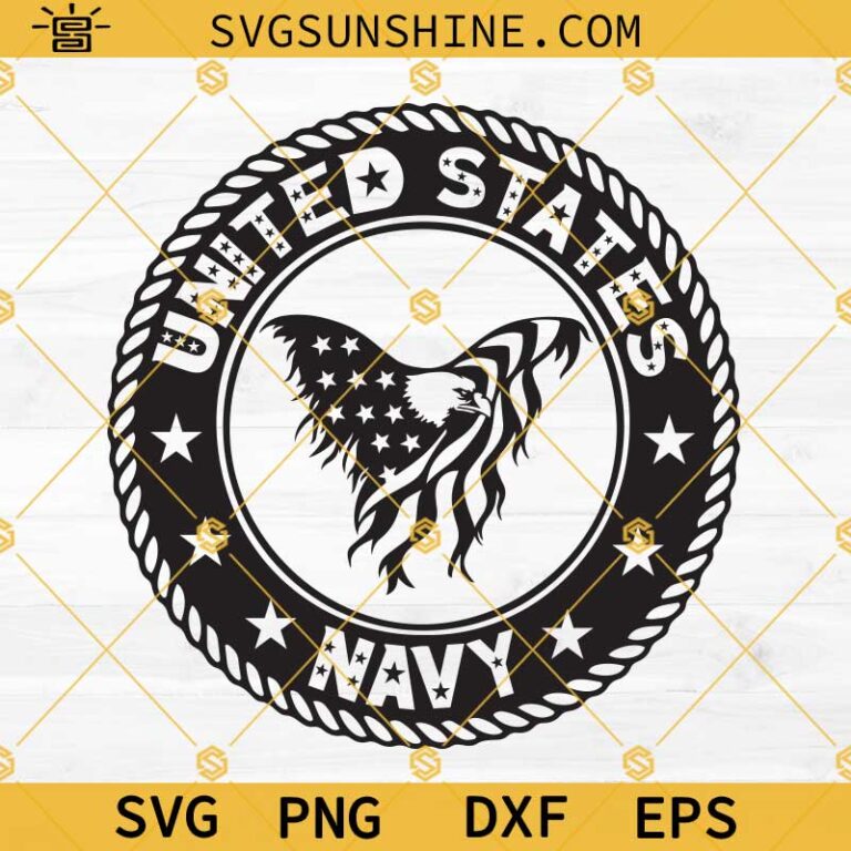 United States Navy SVG, United States Veteran SVG, American Flag Eagle ...