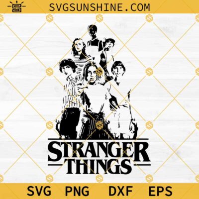Stranger Things SVG, Stranger Things Characters SVG, Stranger Things ...