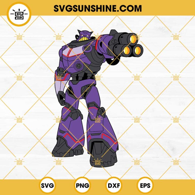 Emperor Zurg SVG, Zurg SVG, Buzz Lightyear 2022 SVG Cut files for ...