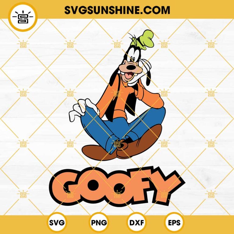 Goofy SVG, Goofy Cut File, Goofy For Cricut, Goofy Logo, Goofy ...