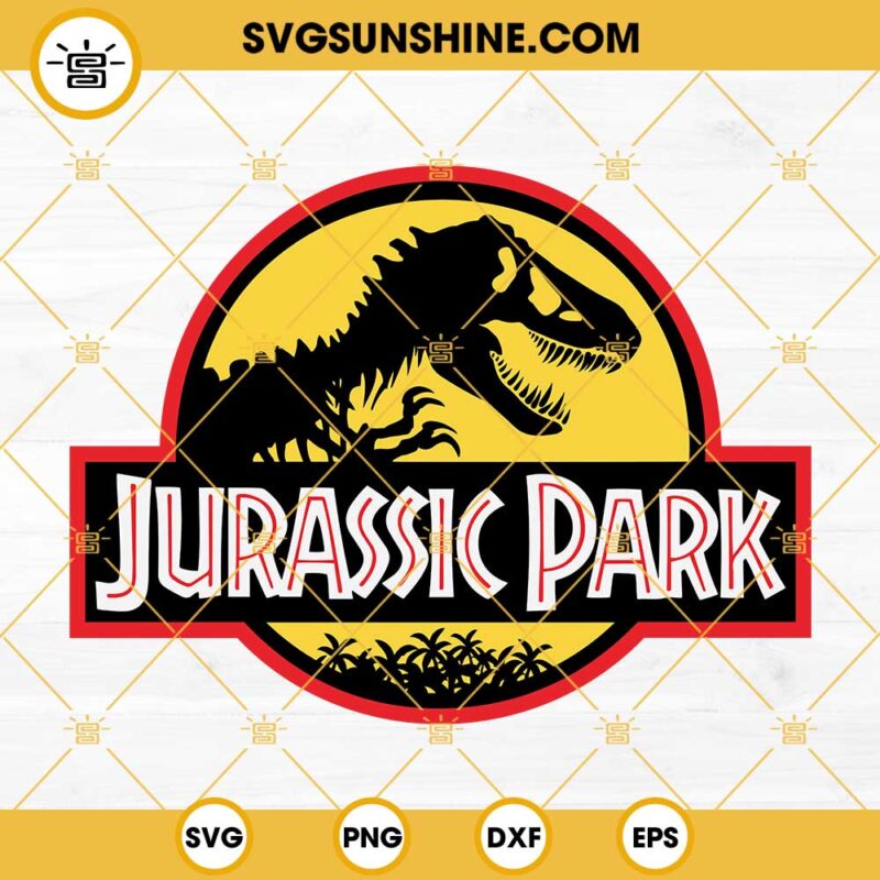 Jurassic World Blank Logo Svg, Jurassic Park Template Logo Svg ...